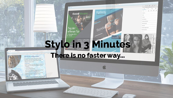 Stylo - Your online editor for printed and online ads